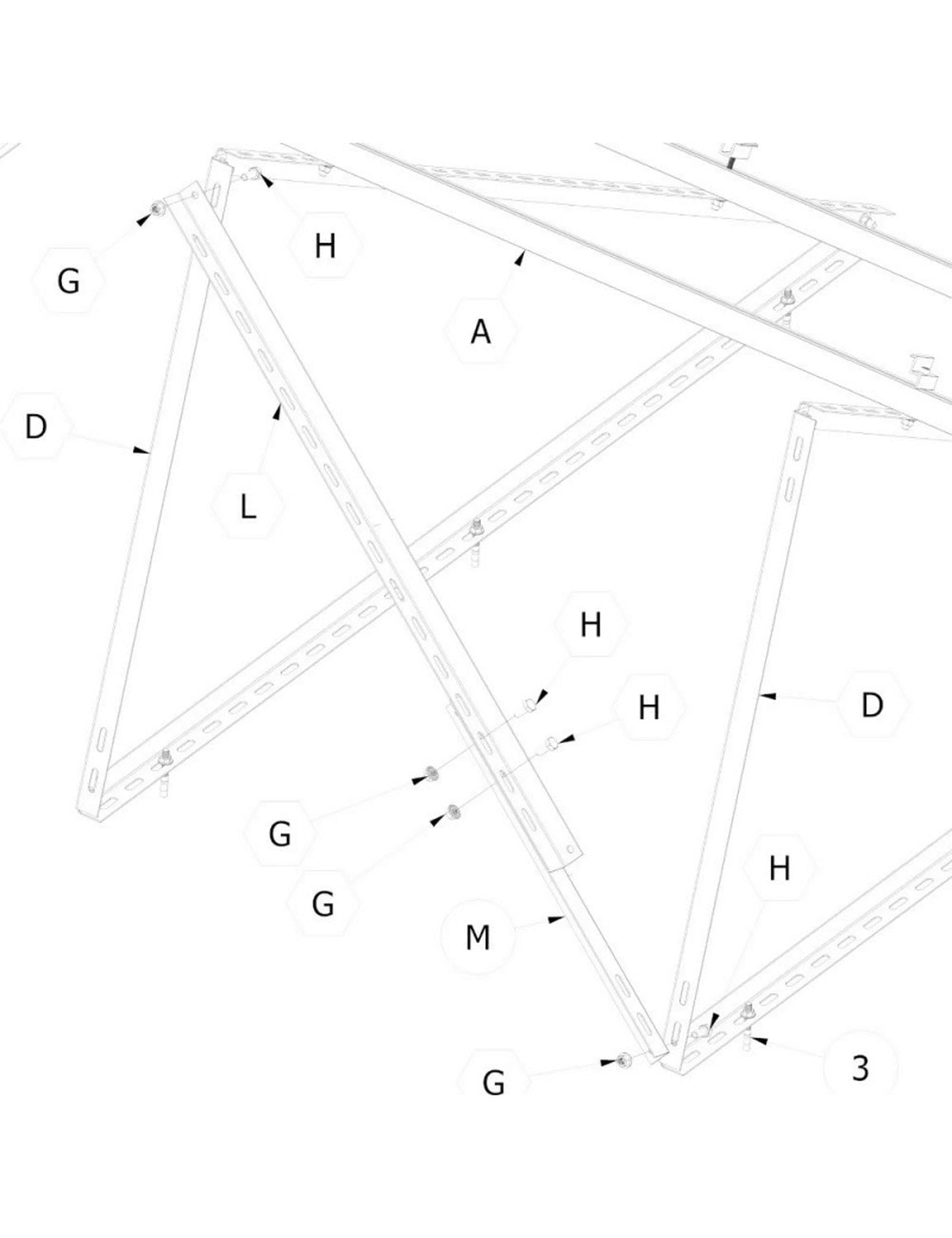 Versteifung für Winkel Freifläche FF-VERSTEIFUNG | e4mobility
